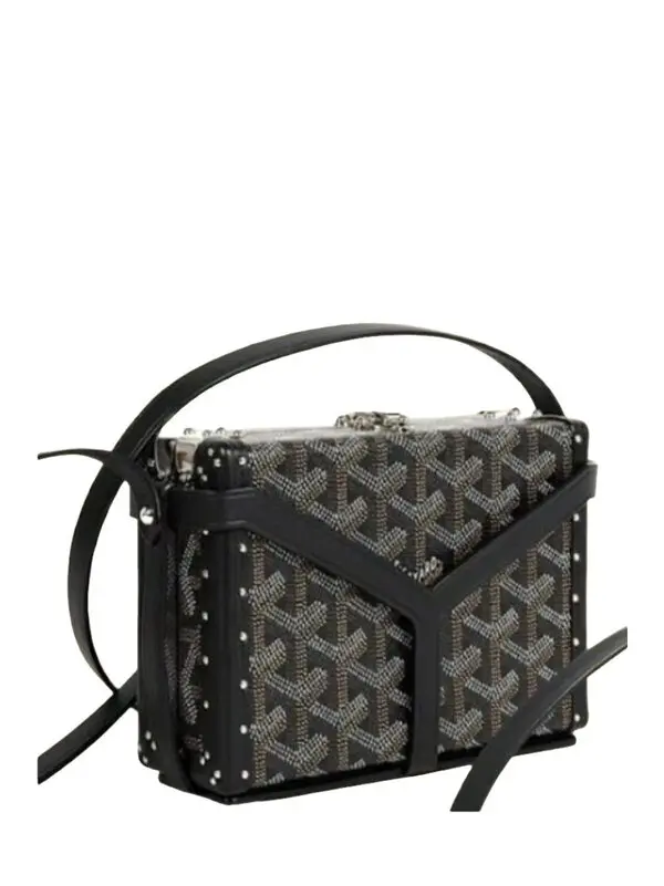 Goyard Monogram Shoulder Bag - Black