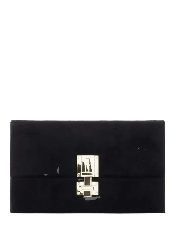 TOM FORD Velvet Clutch Bag - Black