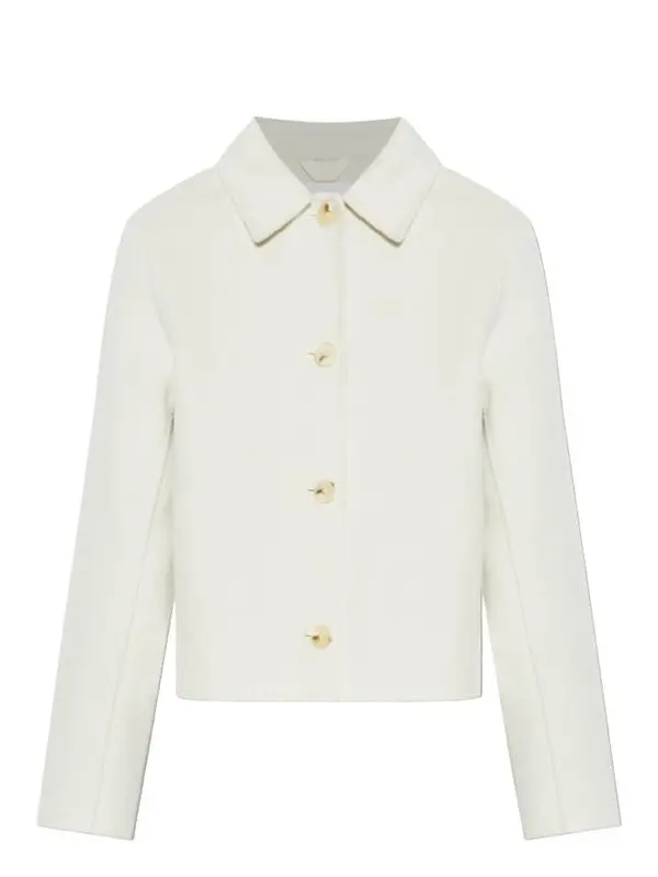 SAMSOE SAMSOE Saholly Collared Jacket - Bone White