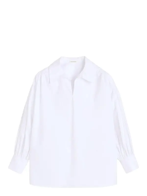 BY MALENE BIRGER Leonora Puff-sleeve Shirt - Pure White