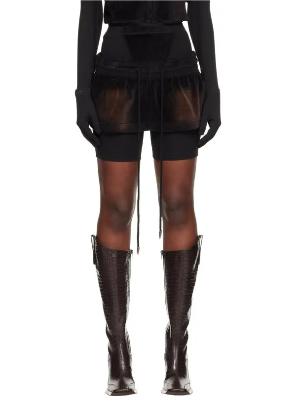 KNWLS Paris Skirt Pants - Black