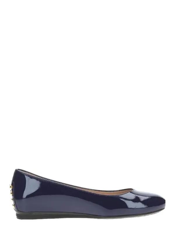 TOD'S Logo Detail Ballet Flats - Black