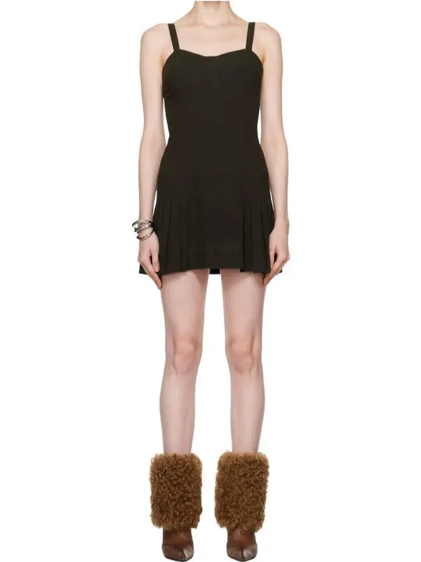 KNWLS Bayon Mini Dress - Brown