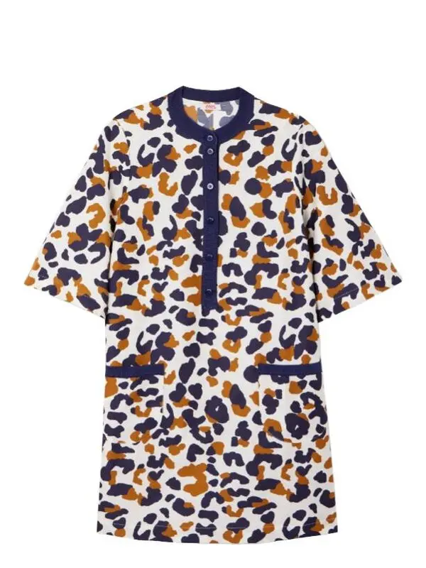 ERES Coquillage Marée Printed Cotton And Silk-blend Twill Coverup - Multicolor