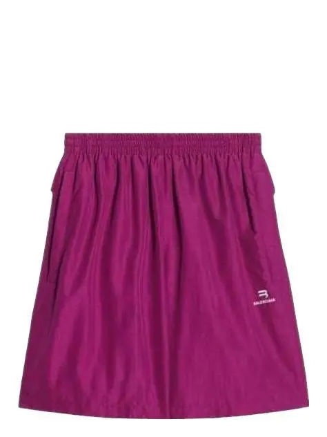 Balenciaga Sporty B Tracksuit Skirt - Purple