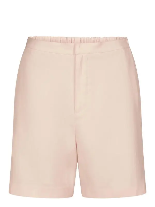 Loulou De Saison Tailored Shorts - Cream Rose