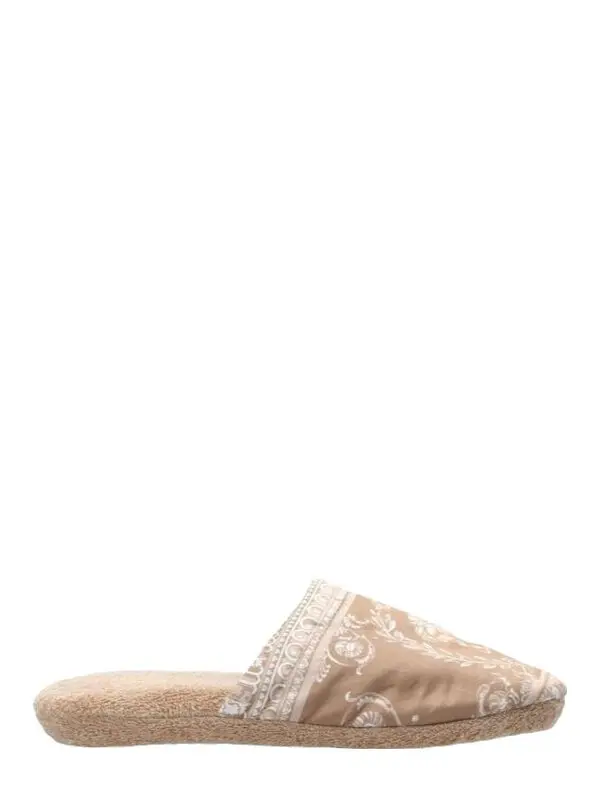 Versace Medusa Printed Slides - Beige