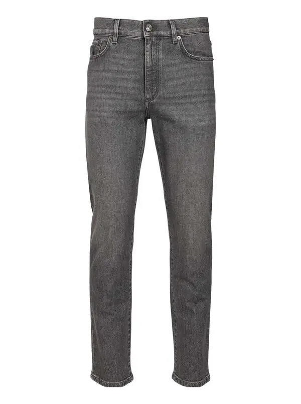 Zegna Slim-fit Jeans - Black