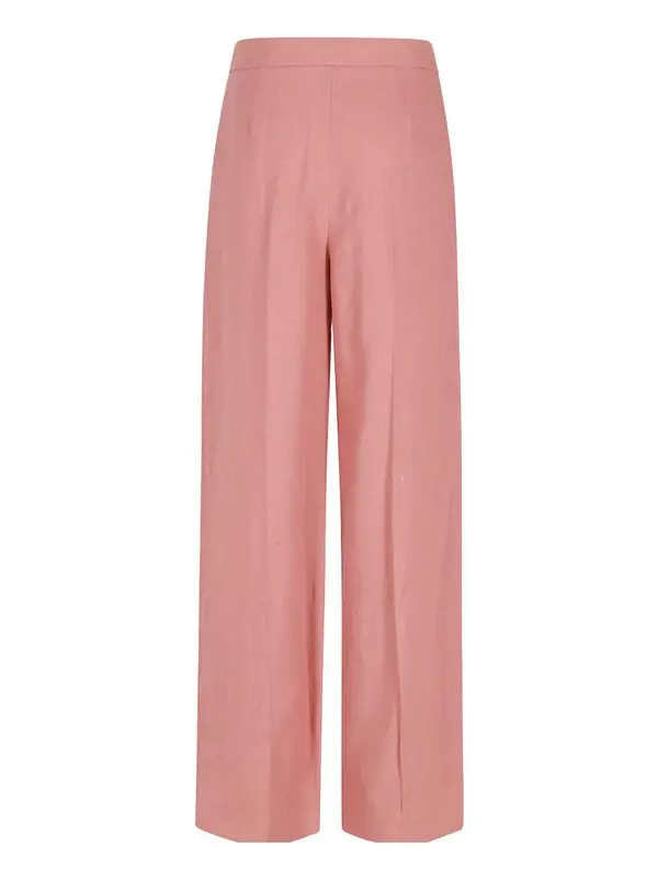 Eleventy Straight-leg Pleated Trousers - Pink