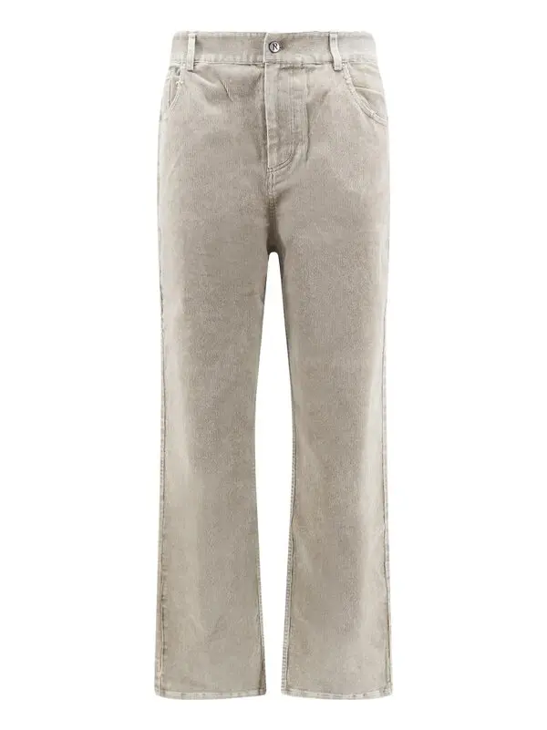 REPRESENT Tailored Corduroy Trousers - Nude