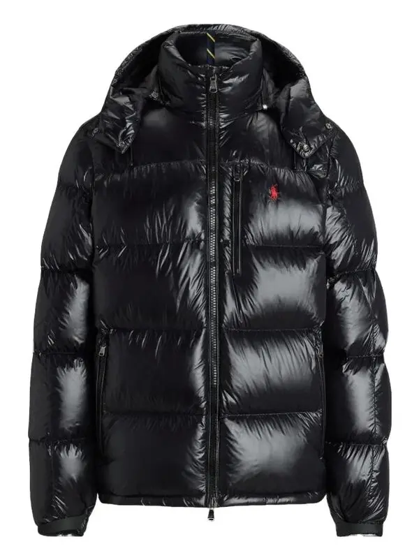 Polo Ralph Lauren Hooded Puffer Jacket - Black