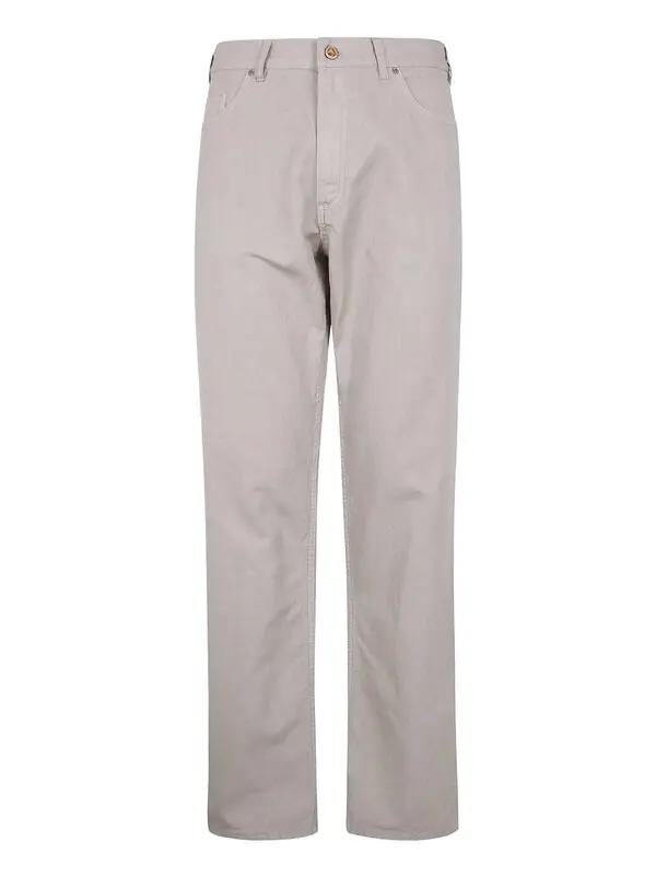 Aspesi Straight Cut Pocket Trousers - Gray