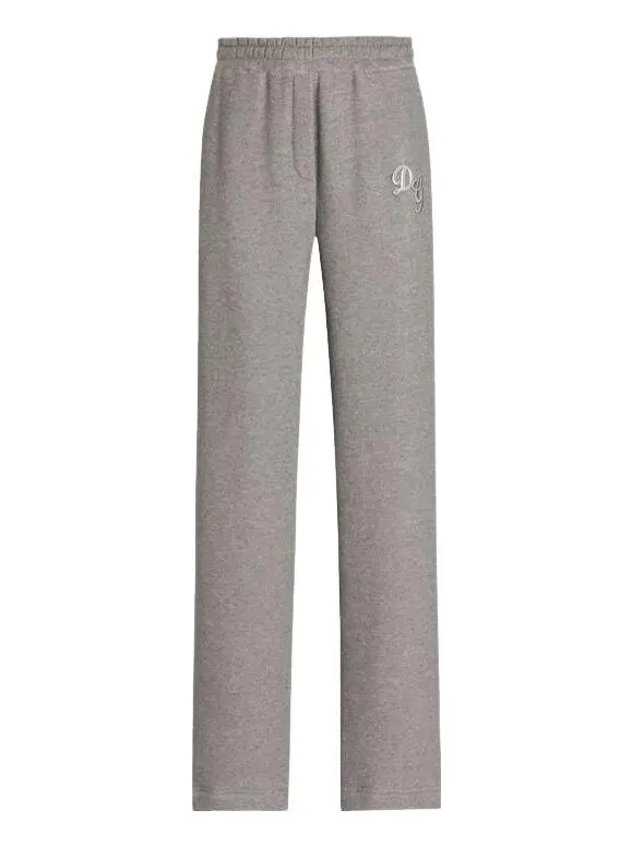 Dolce & Gabbana Logo Patch Track Pants - Gray