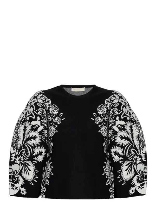 Ulla Johnson Floral Print Blouse - Black