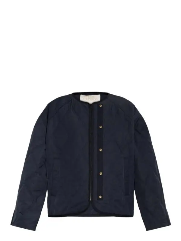 Ulla Johnson Quilted Press-stud Jacket - Black
