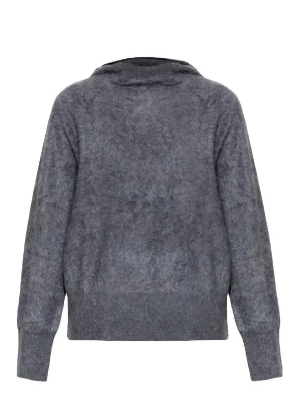 LISA YANG Rosaline Sweater - Graphite Brushed
