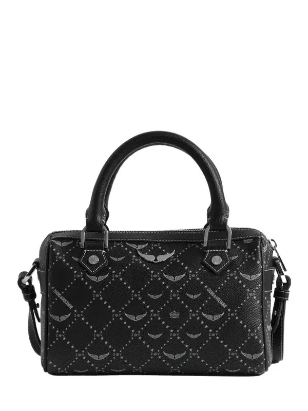 Zadig&Voltaire Monogram Xs Sunny Vibe Cross Body Bag - Black
