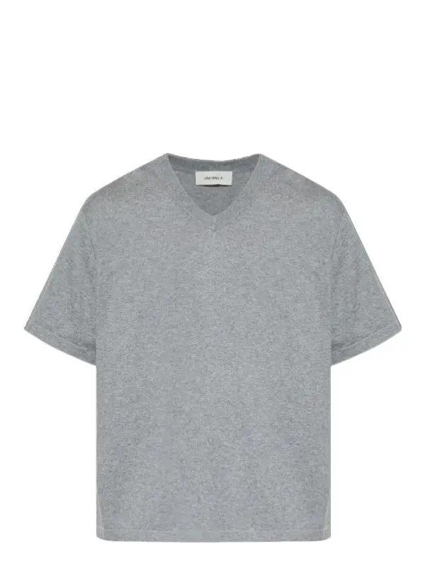 LISA YANG V-neck T-shirt - Gray