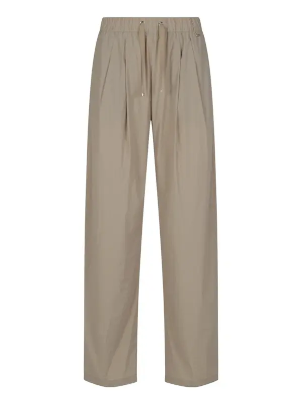 Herno Pleated Drawstring Pants - Nude