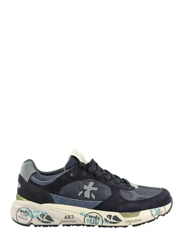 Premiata Mase 25 Lace-up Sneakers - Black