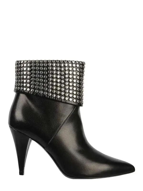 Saint Laurent High-heeled Boots - Black