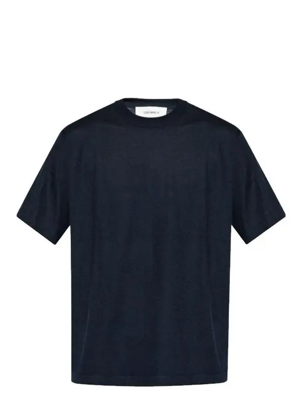 LISA YANG Crew-neck T-shirt - Navy