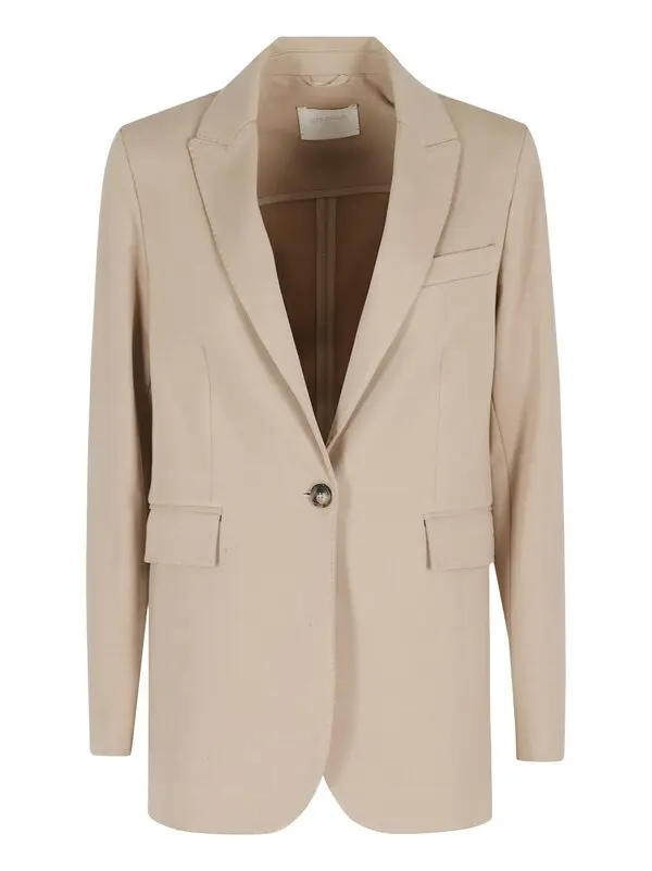CIRCOLO 1901 Single-breasted Blazer - Nude