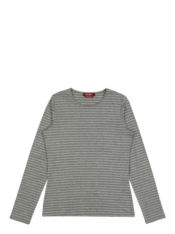 Max Mara Long Sleeve T-shirt - Gray