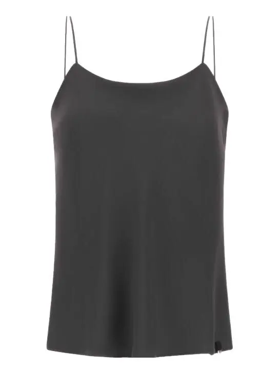 Herno Sleeveless Top - Black