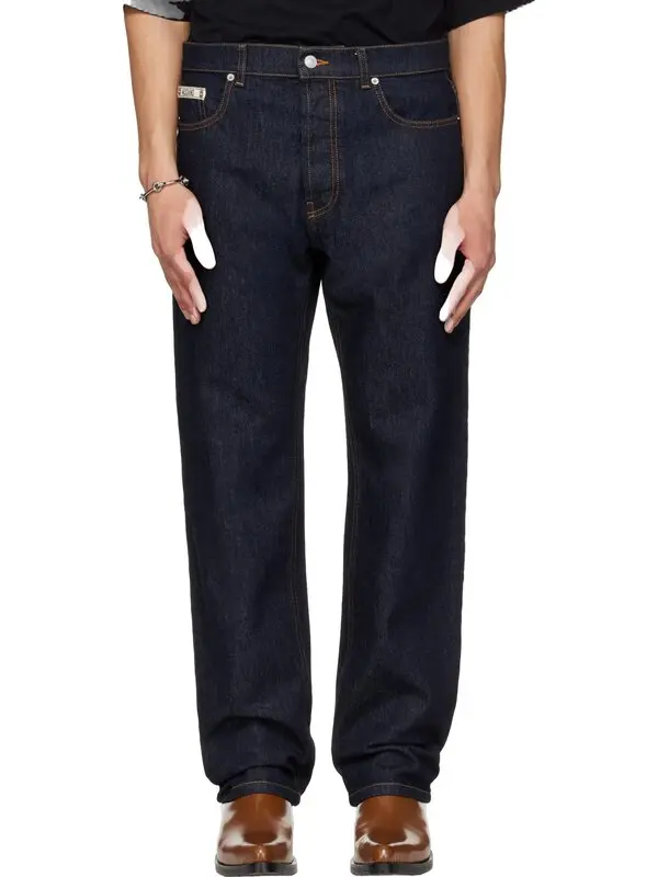 Moschino Belt Loop Jeans - Black
