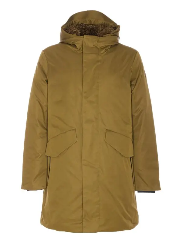 SAVE THE DUCK Hooded Padded Coat - Green