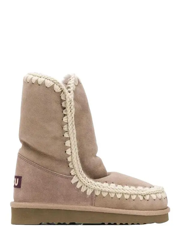 Mou Mouk Original Eskimo 24 Stitch Detailed Boots - Brown