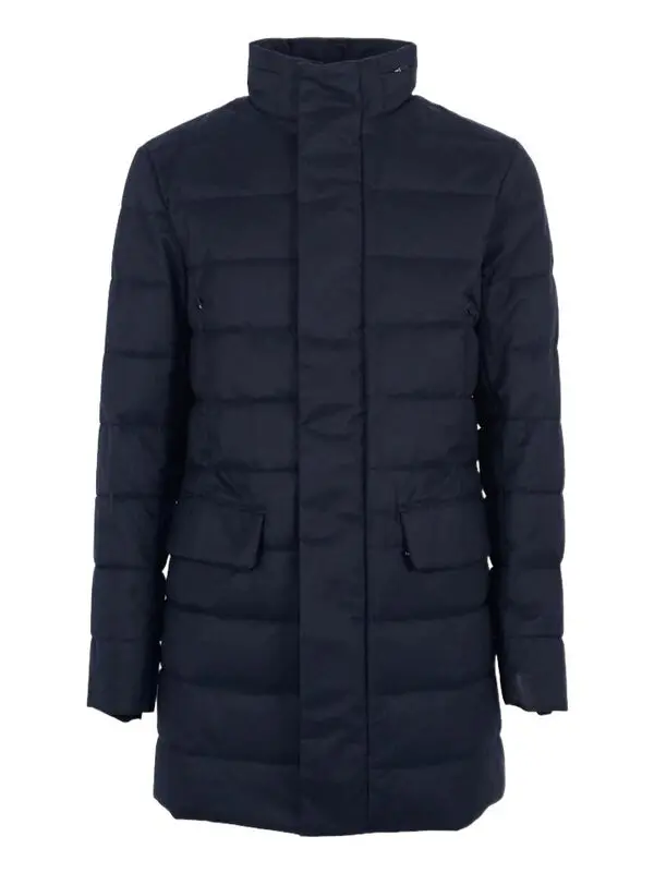 SAVE THE DUCK High Neck Padded Coat - Black