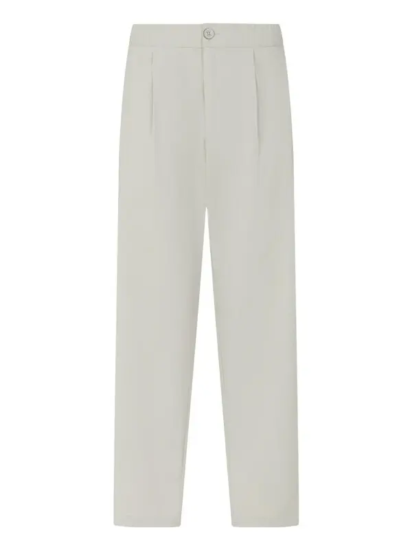 Herno Mid-rise Tapered Pants - White