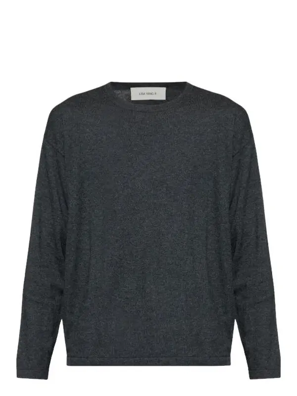 LISA YANG Theodor Long-sleeve Sweater - Eclipse