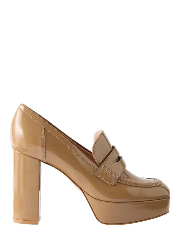 GIANVITO ROSSI Patent Leather High Heels - Brown