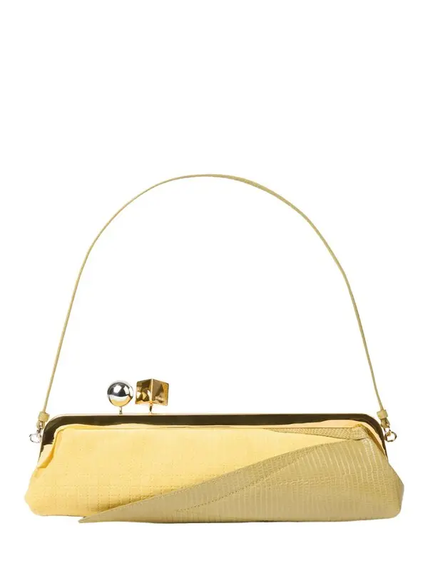 Jacquemus Salon Maïs Clutch Bag - Yellow Corn