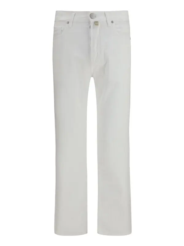 Jacob Cohen Edo Vintage Straight-leg Jeans - White