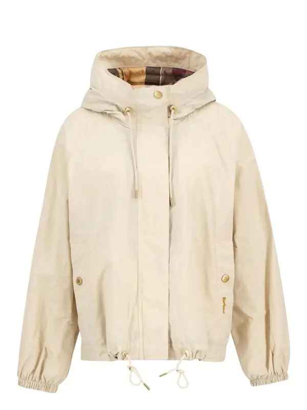 Barbour Hawkridge Waterproof Hooded Jacket - Nude
