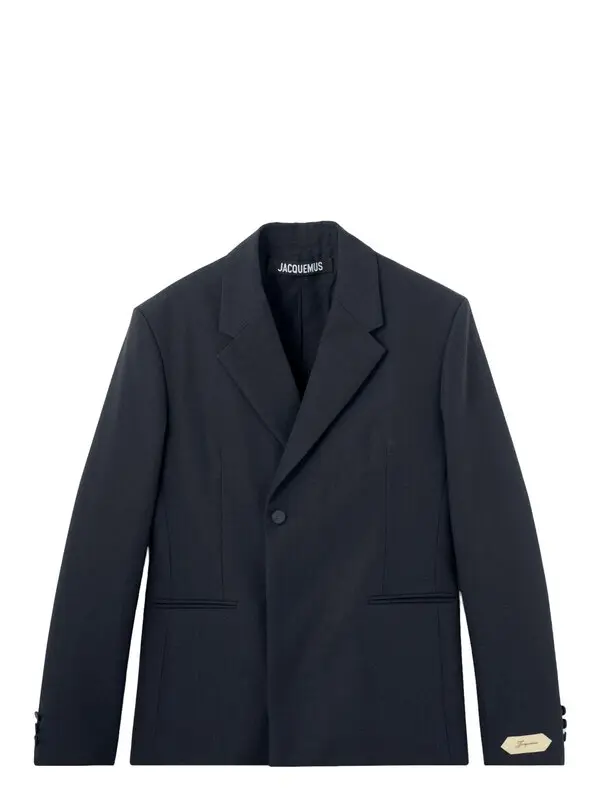 Jacquemus Melo Single-breasted Blazer - Black