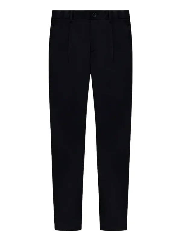 Herno Pleated Front Pants - Black