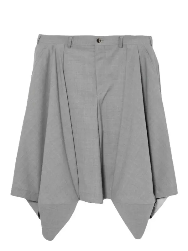 Comme Des Garçons Belt Loop Shorts - Grey
