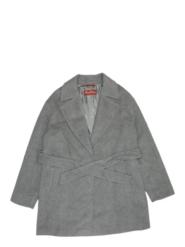 Max Mara Wool Blend Coat - Gray