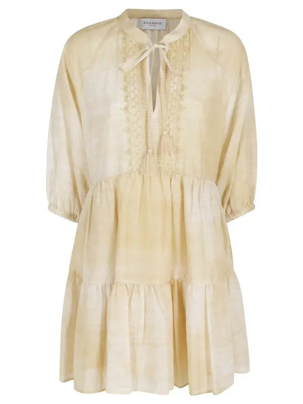 ERMANNO FIRENZE 3/4 Sleeve Dress - No