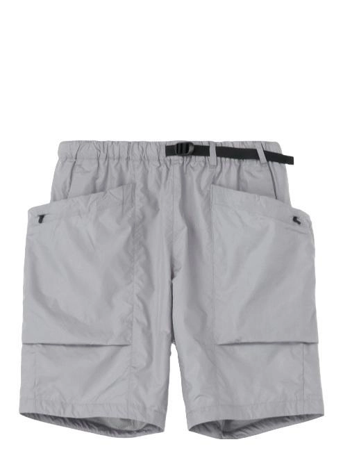 GOLDWIN Rip-stop Belted Shorts - Sleet Gray
