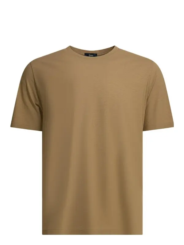Herno Short-sleeved Crewneck T-shirt - No