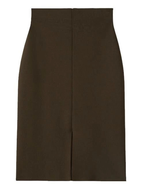 JOSEPH Safir Back-zip Midi Skirt - Palm Leaf
