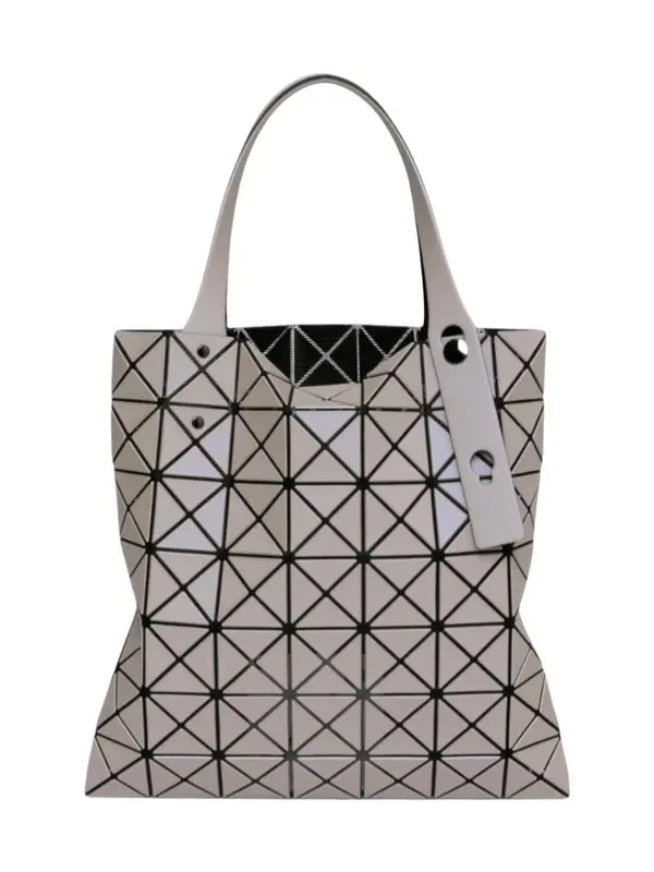 Issey Miyake Geometric Pattern Handbag - Grey