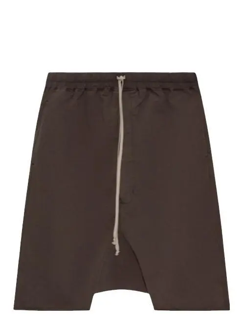 Rick Owens Drawstring Shorts - Brown