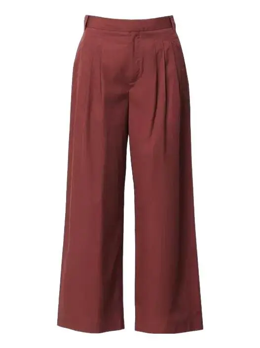 Rag & Bone Chappell Poplin Trousers - Red